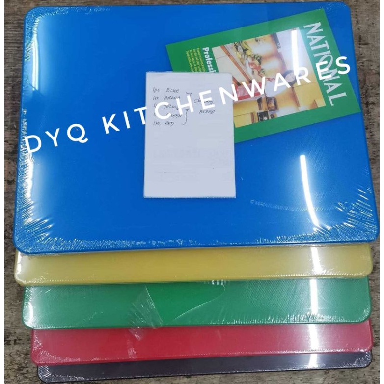 Heavy duty Plastic Chopping board/cutting board(40cmx30cm2) | Shopee ...