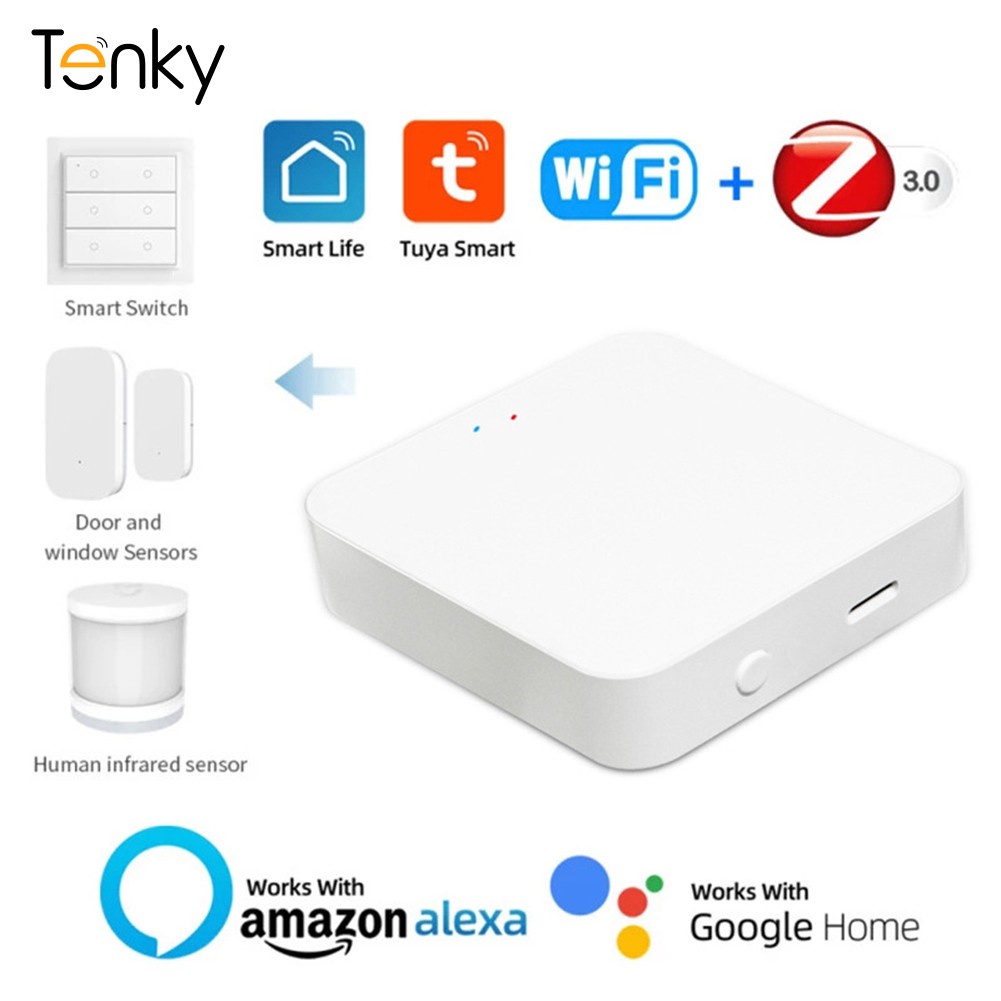 TUYA Multi-mode Gateway WiFi+Bluetooth-compatible+Zigbee Multi-protocol ... TUYA Multi-mode Gateway WiFi+Bluetooth-compatible+Zigbee Multi-protocol ...