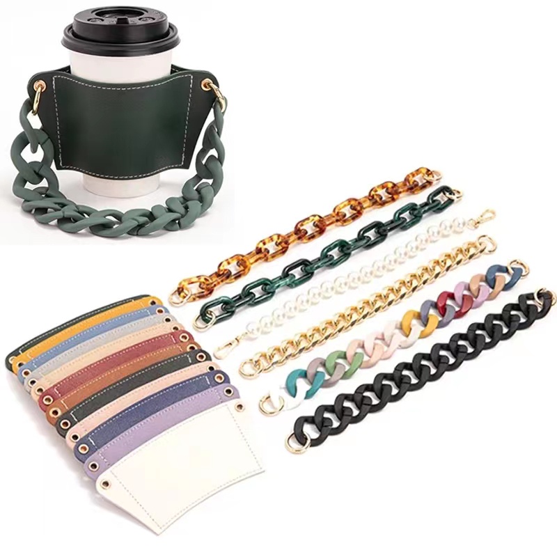 ready stock CYCHOME Coffee Cup Holder and Acrylic Chain Strap Handle ...