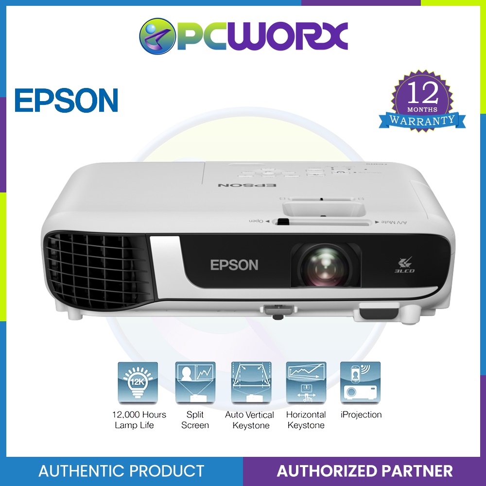 EPSON EB-X51 XGA 3800 Ansi Lumens | Shopee Philippines