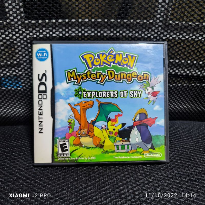 Pokemon Mystery Dungeon Explorers of Sky CIB ds game authentic | Shopee ...