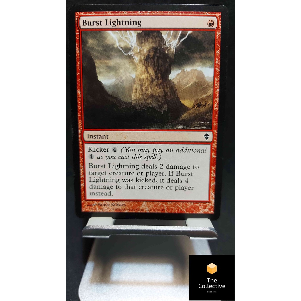 Magic the Gathering - MTG Card Game - Burst Lightning - [ID: RB1 ...