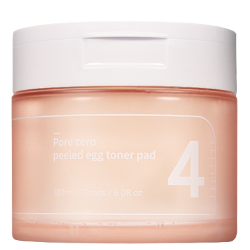 numbuzin No.4 Pore Zero Peeled Egg Toner Pad (70 pads) | Shopee Philippines