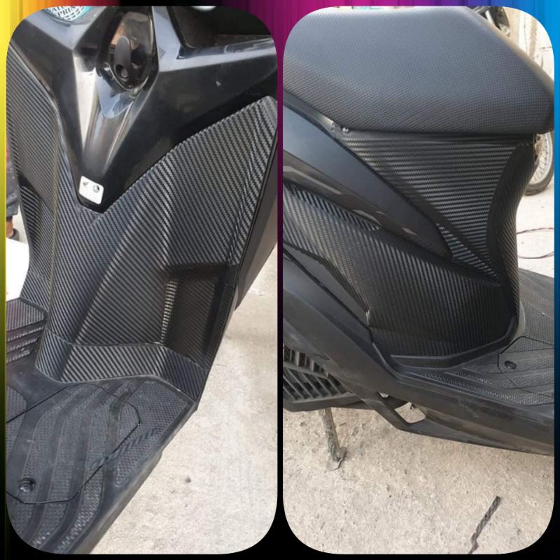 Honda Click v2 3D matte Carbon wrap Pre-cut/PLEASE ASK ME VIDEO ...