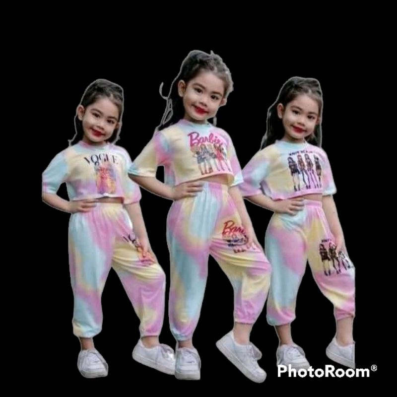 CC - Arkie Subli Tie Dye Terno For Kids / 2 sizes | Shopee Philippines
