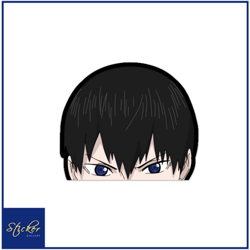 TOBIO KAGEYAMA HAIKYUU ANIME PEEKER Waterproof Sticker for Motorcycle ...