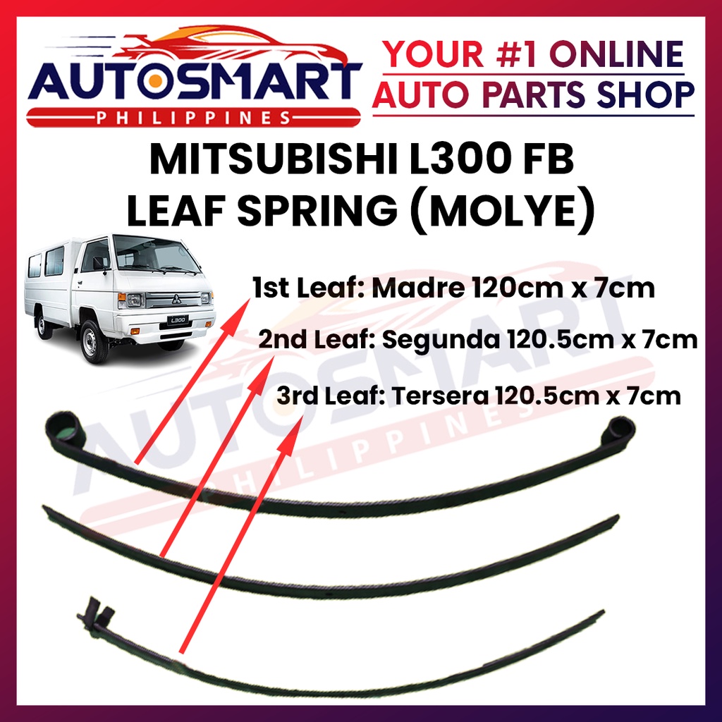 Mitsubishi L300 Leaf Spring Molye (Per Leaf) | Shopee Philippines