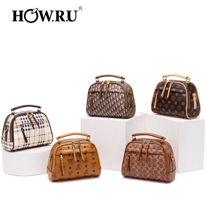 AUTHENTIC HOWRU 2WAY BAGS 2COMPARTMENT | Shopee Philippines