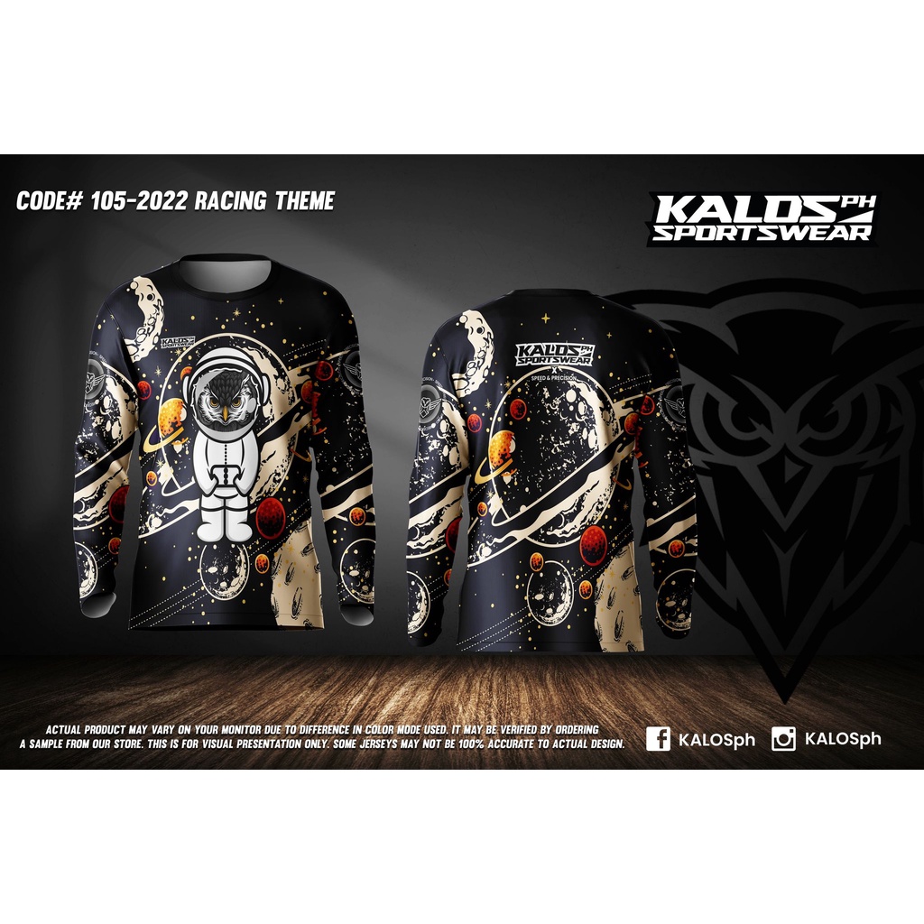 KALOSph RIDER LONG SLEEVES CODE # 105-2022 | Shopee Philippines