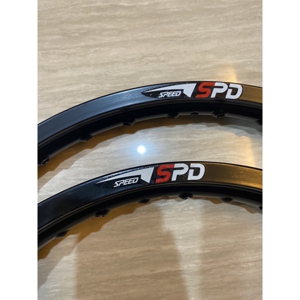 SPD RIM 21 and 18 SET BLACK & SILVER FRONT AND REAR | Shopee Philippines