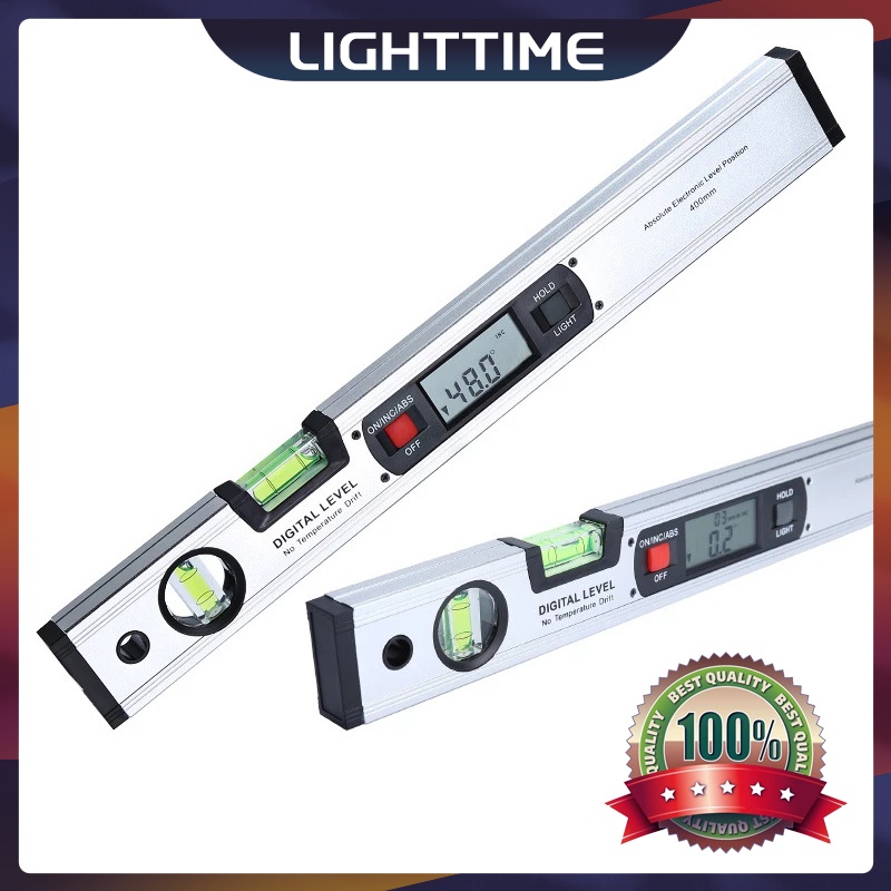 Electronic Level 400mm Digital Protractor Angle Finder Inclinometer 360 Degree With/Without ...