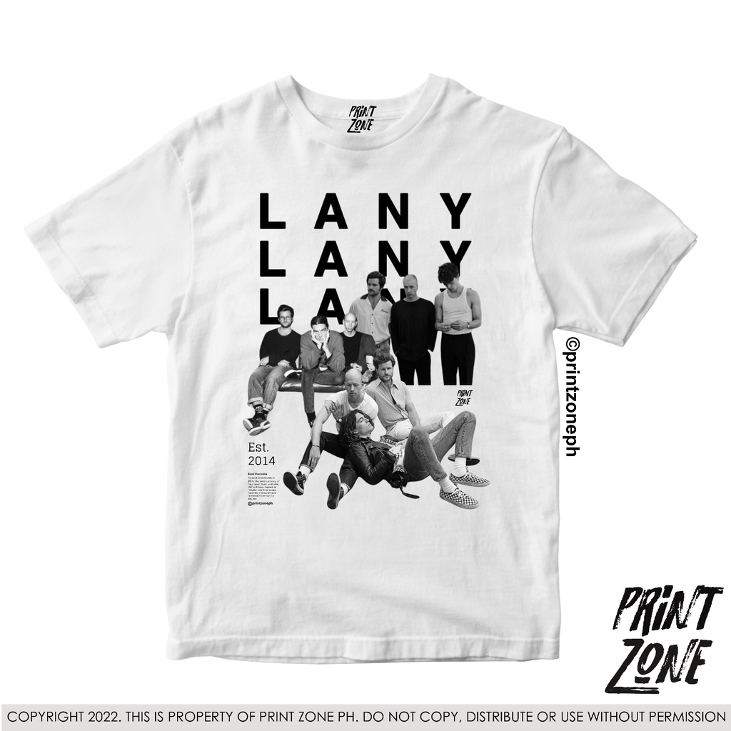 LANY SHIRT GGBBXX - VINTAGE CHROMA PAUL LES AND JAKE FANDOM SHIRT.- PRINT ZONE PH | Shopee ...
