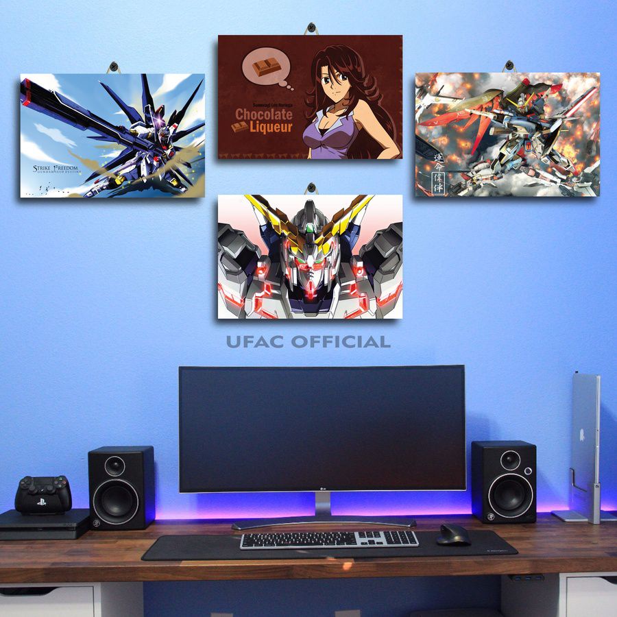 HIASAN DINDING KAYU 81-100 WALLPAPER GUNDAM ROOM DECORATIONS 20X30 ...