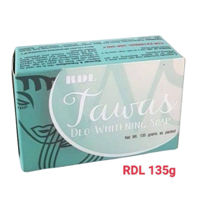RDL tawas deo-whitening soap 135g | Shopee Philippines