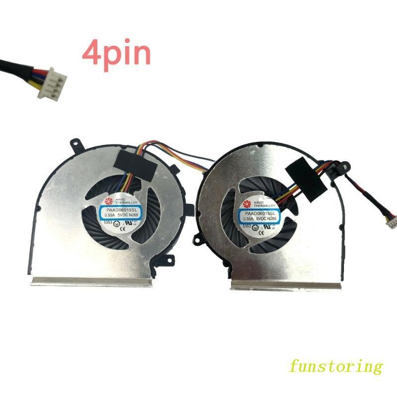 FUN CPU GPU Fan for MSI GE62VR GL62M GP62MVR GL62VR MS-16JB MS-16J9 ...