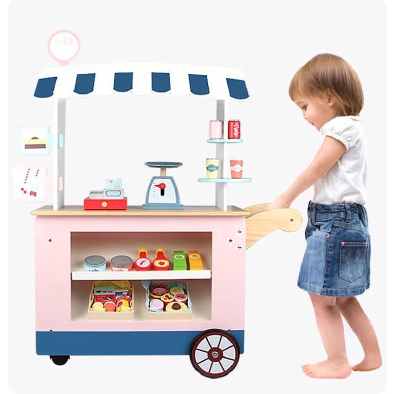 (ready to ship) Wooden Convenience store toy car | Shopee Philippines