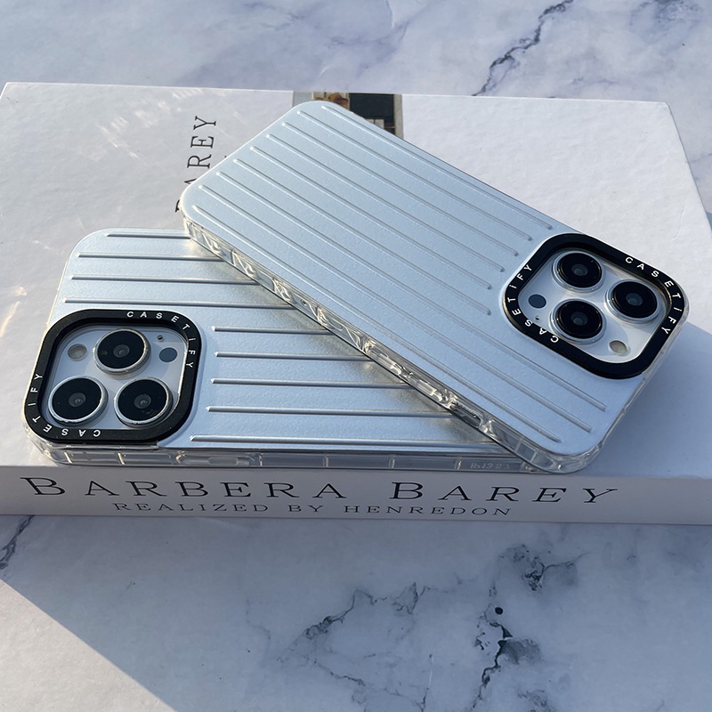 3D Vertical Stripe pattern Hard Matte Silver Case For iPhone 16 ...