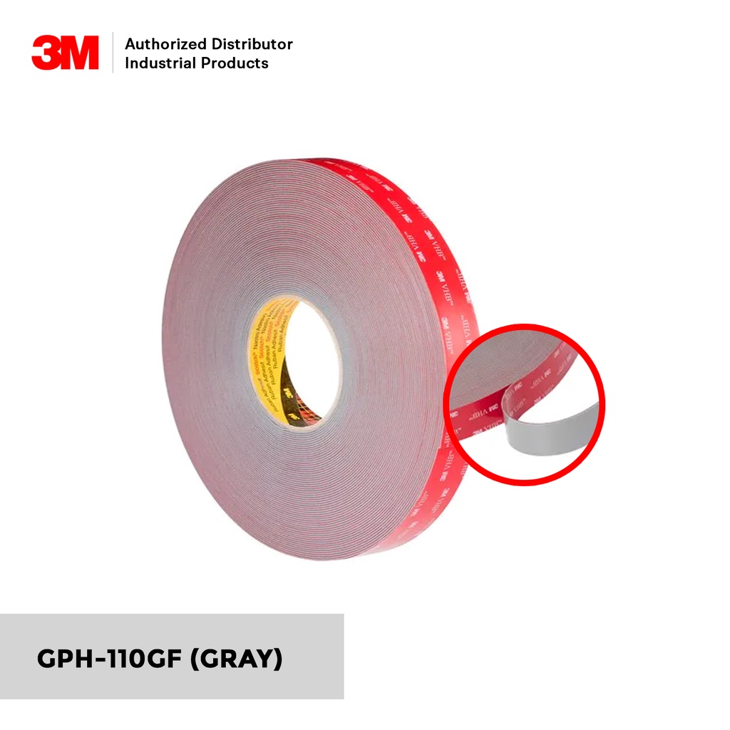 3M GPH-110GF VHB TAPE (GRAY) | Shopee Philippines