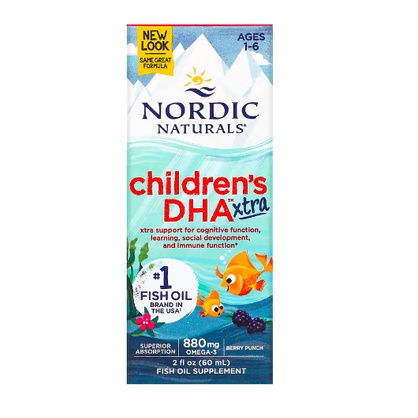 Nordic Naturals, Children s DHA Xtra, Omega 3, Fish Oil, Omega Focus ...