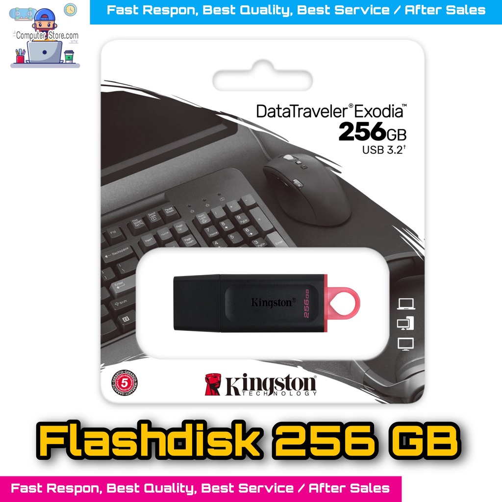 Usb Flashdisk Kingston DTX 256GB Flash Drive USB 3.2 Flash disk FD ...