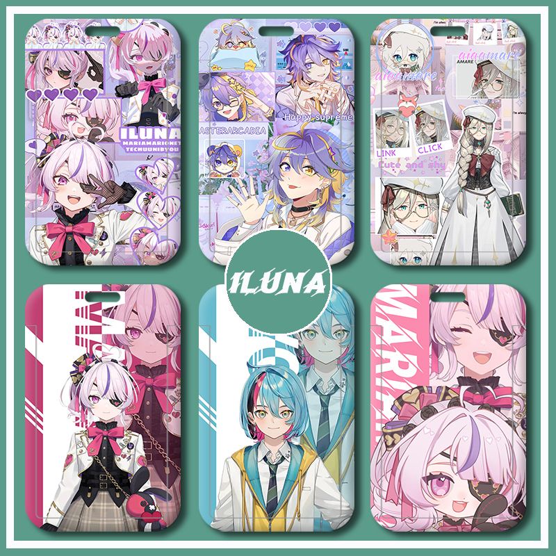Anime Cartoon Luxiem Custom Student School ID Card Personal ID Card ...