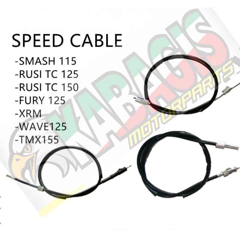 SPEEDOMETER CABLE MOTORCYCLE | Shopee Philippines