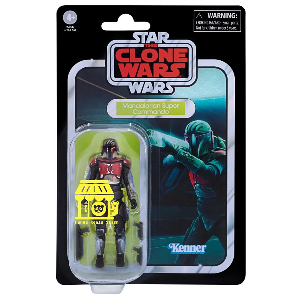 Mandalorian Super Commando The Clone Wars TVC The Vintage Collection ...