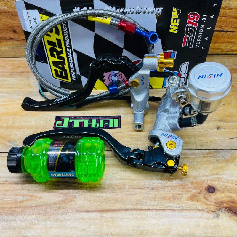 Nissin Brake Master Single Tank Clutch Lever Set - Mio , r150 , Sniper ...