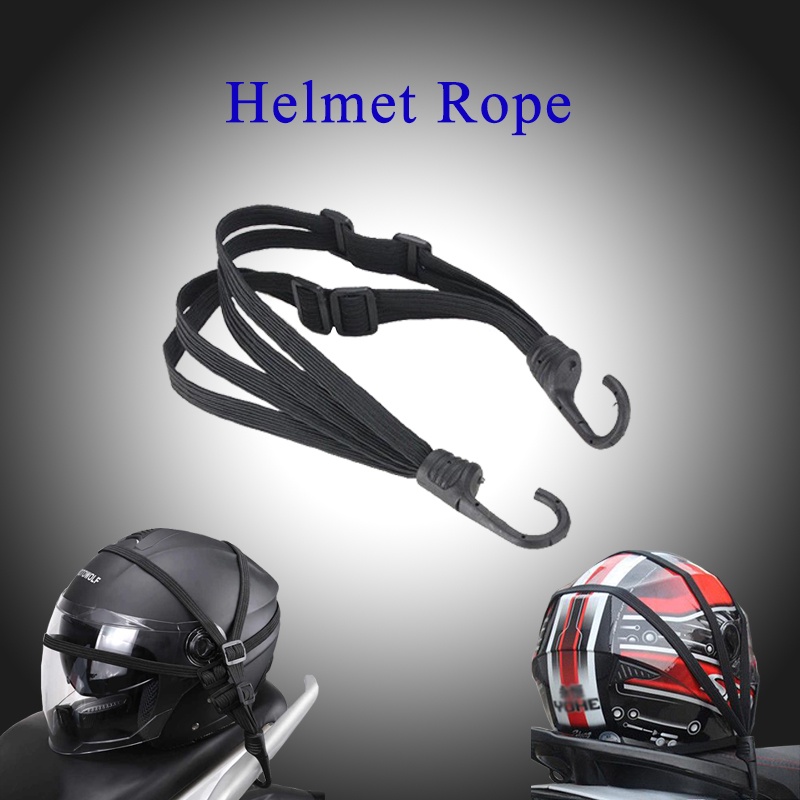Universal motorcycle Helmet Rope luggage Rope Net Protective Gears ...