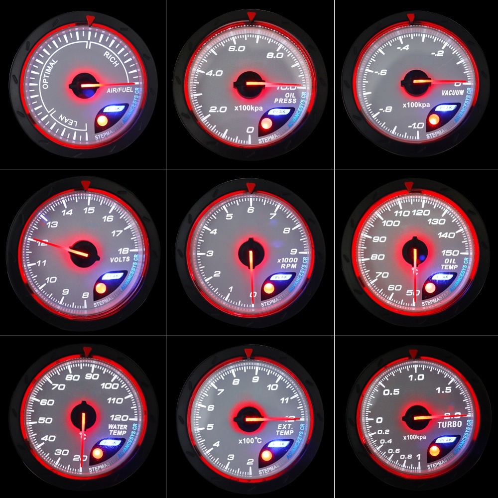 2.5inch 60mm DF CR Auto Car Meter Boost Water Temp Oil Temperature ...