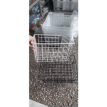 MINI BASKET ( FOR FRONT RACK OR REAR CARRIER) 300 PESOS BLACK White ...