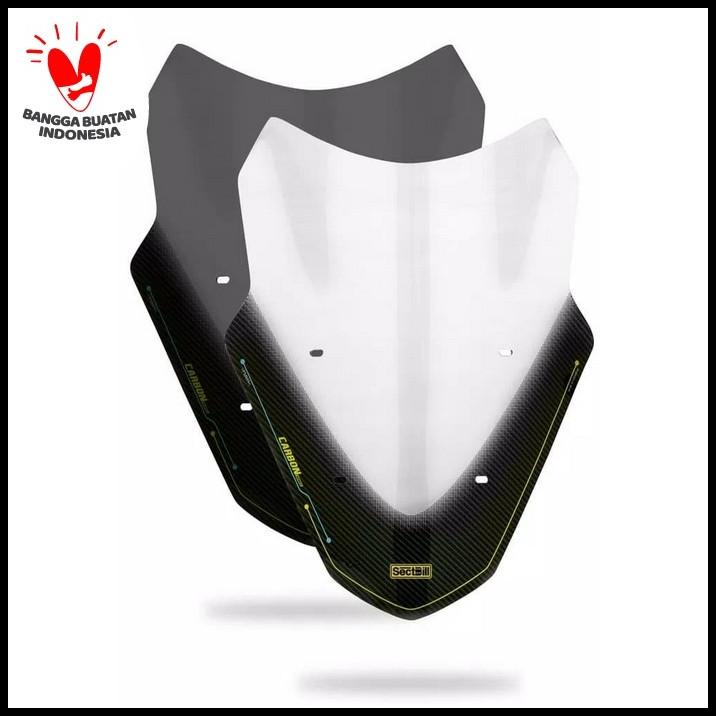 Windshield Visor Ws Yamaha Nmax Vector Carbon Sectbill | Shopee Philippines