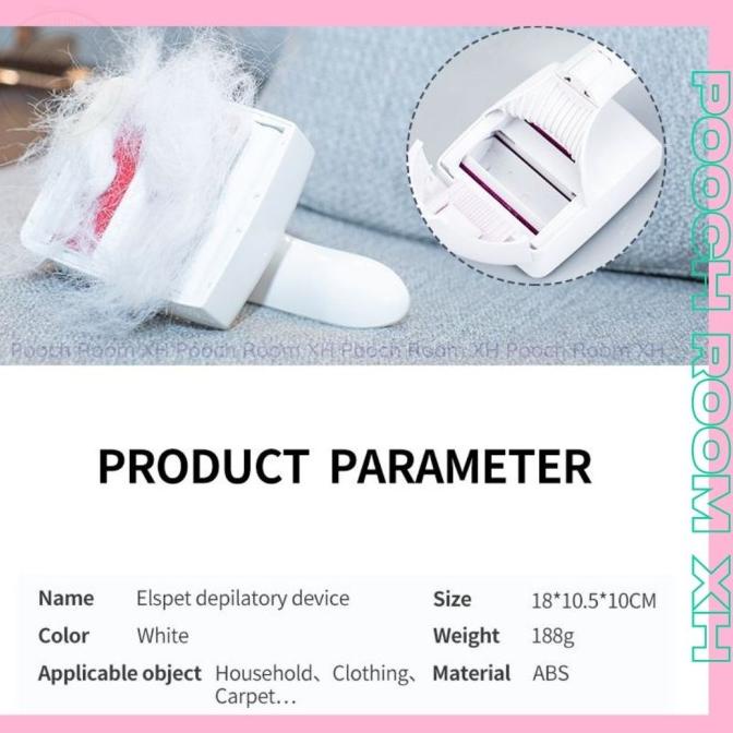 Reusable White ABS Fur Remover 18x10.5x10cm | Shopee Philippines
