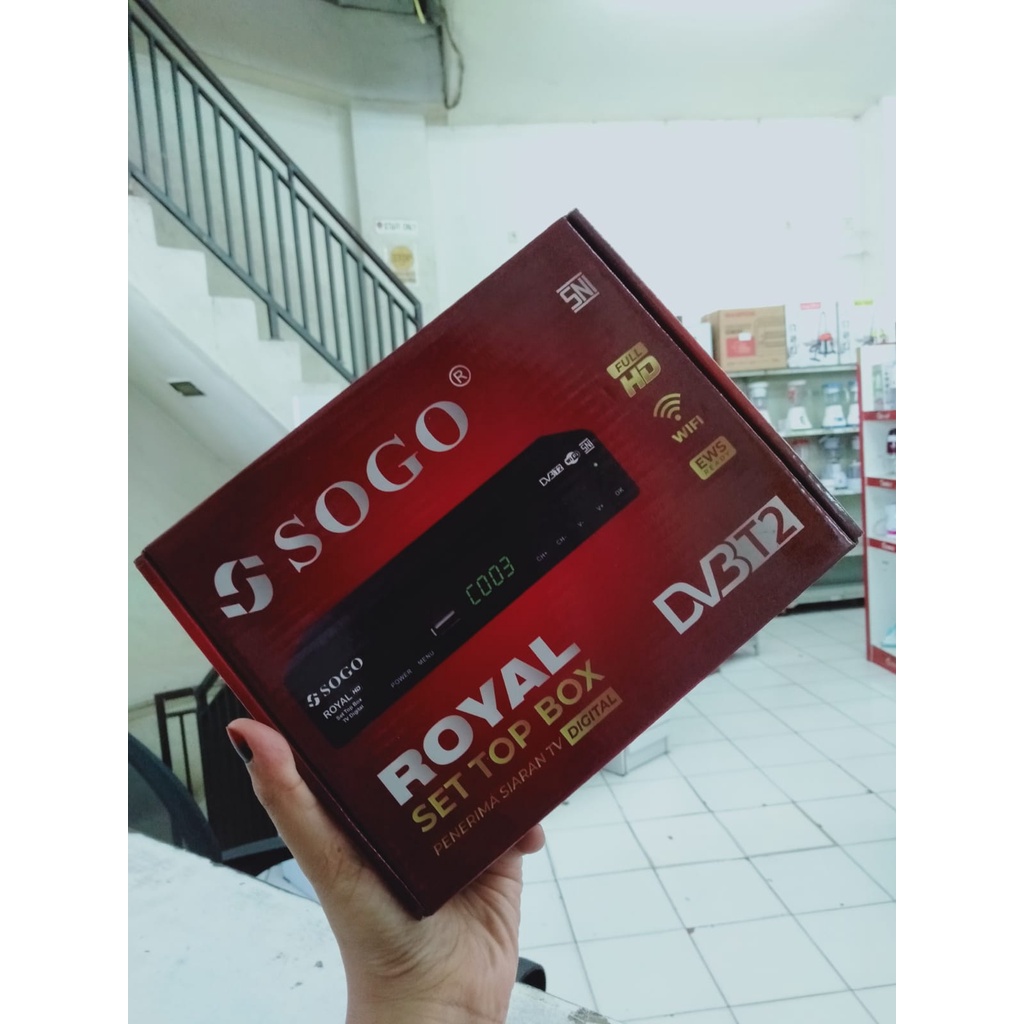 Sogo ROYAL/SET TOP BOX/DIGITAL TV Broadcast Receiver/ SOGO ROYAL DV3T2 | Shopee Philippines