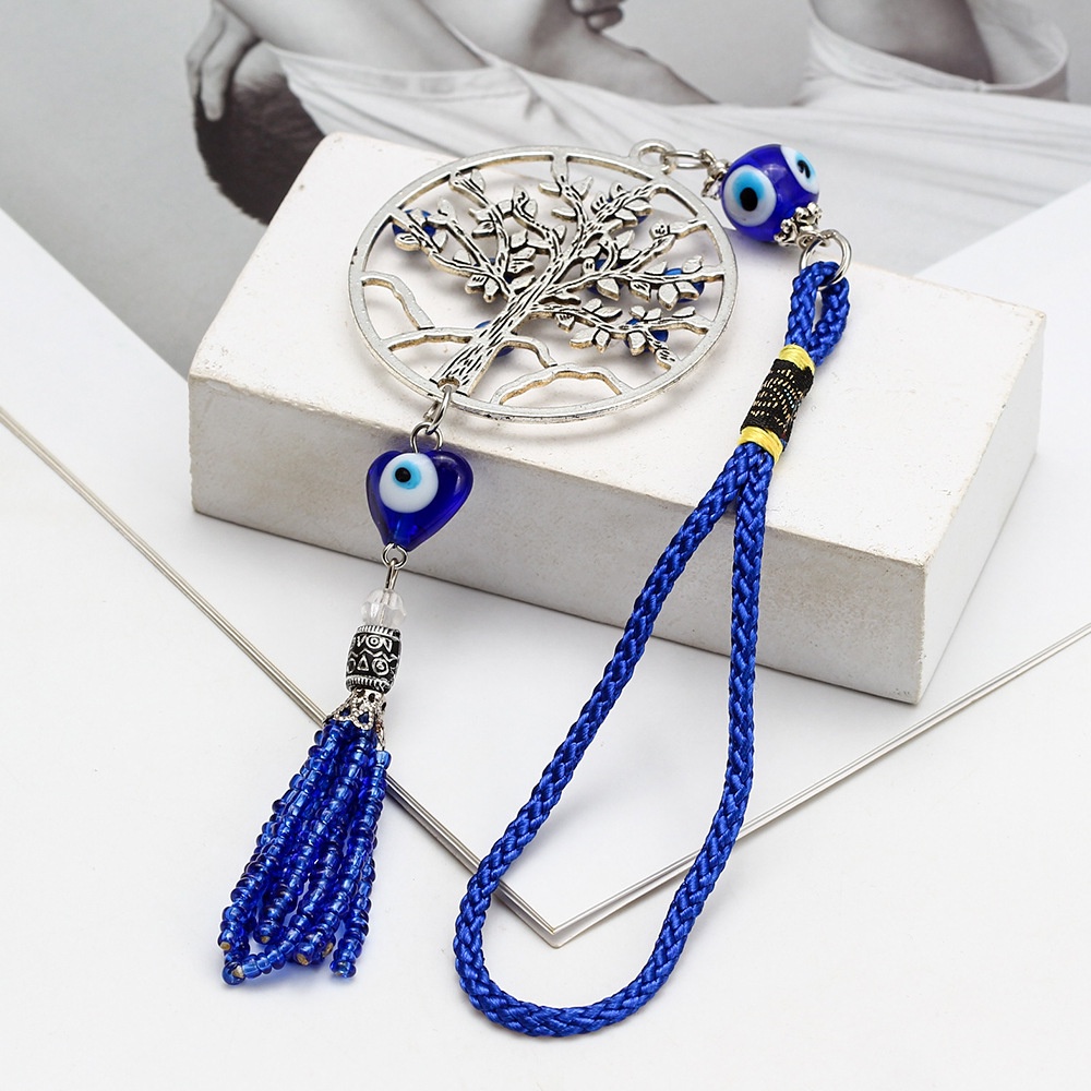 New Tree of Life Key Chain Sapphire Devil's Eye Blue Eye Car Key ...