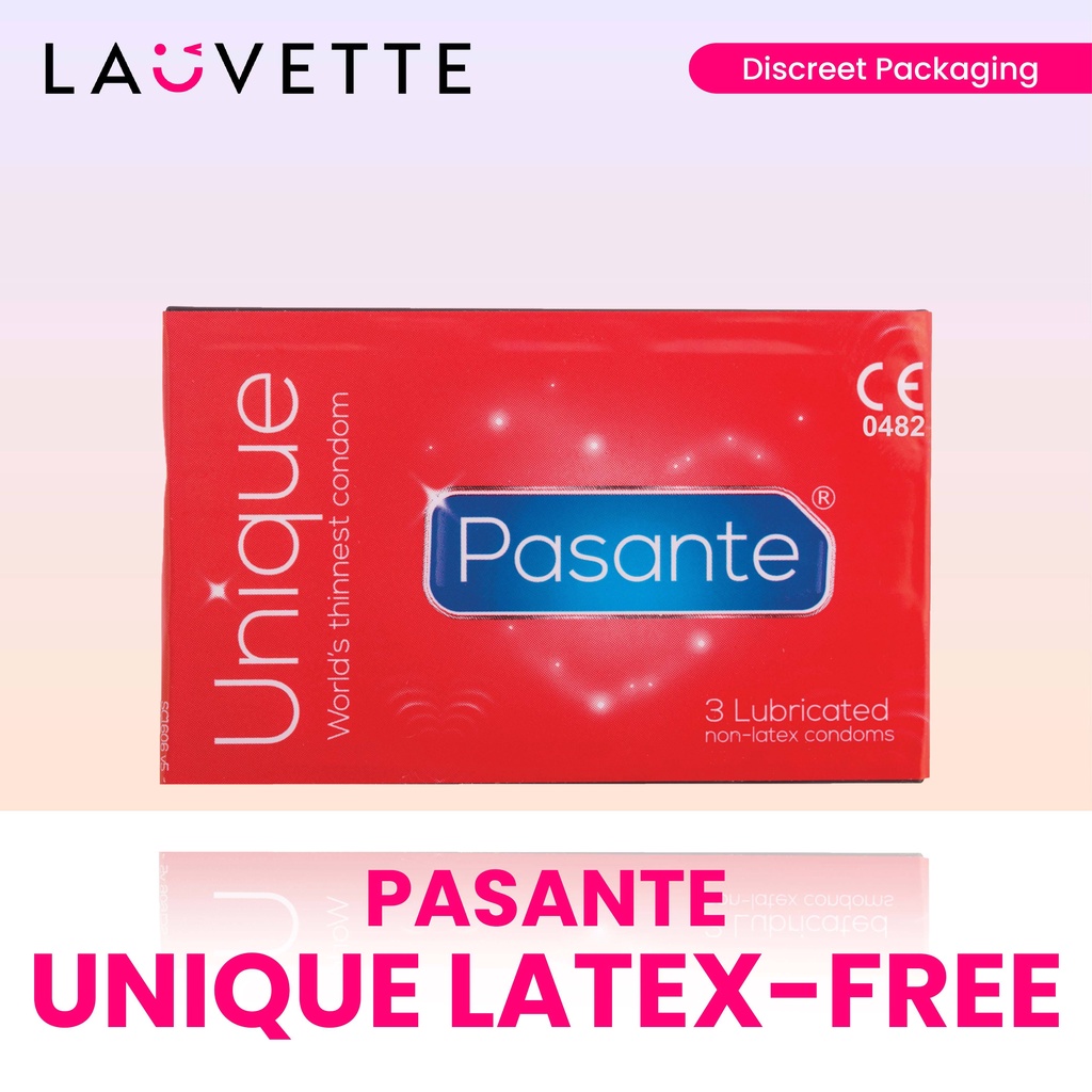Pasante Unique Latex-Free Condoms 3s - Condom | Shopee Philippines