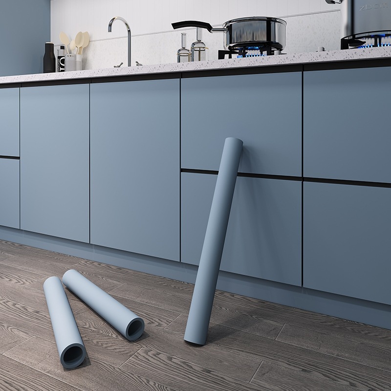 Thickened cabinet sticker/vinyl moisture-proof and waterproof wallpaper ...