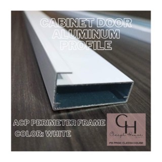 cabinet door ACP frame aluminum w/ C handle 1.5mts | Shopee Philippines