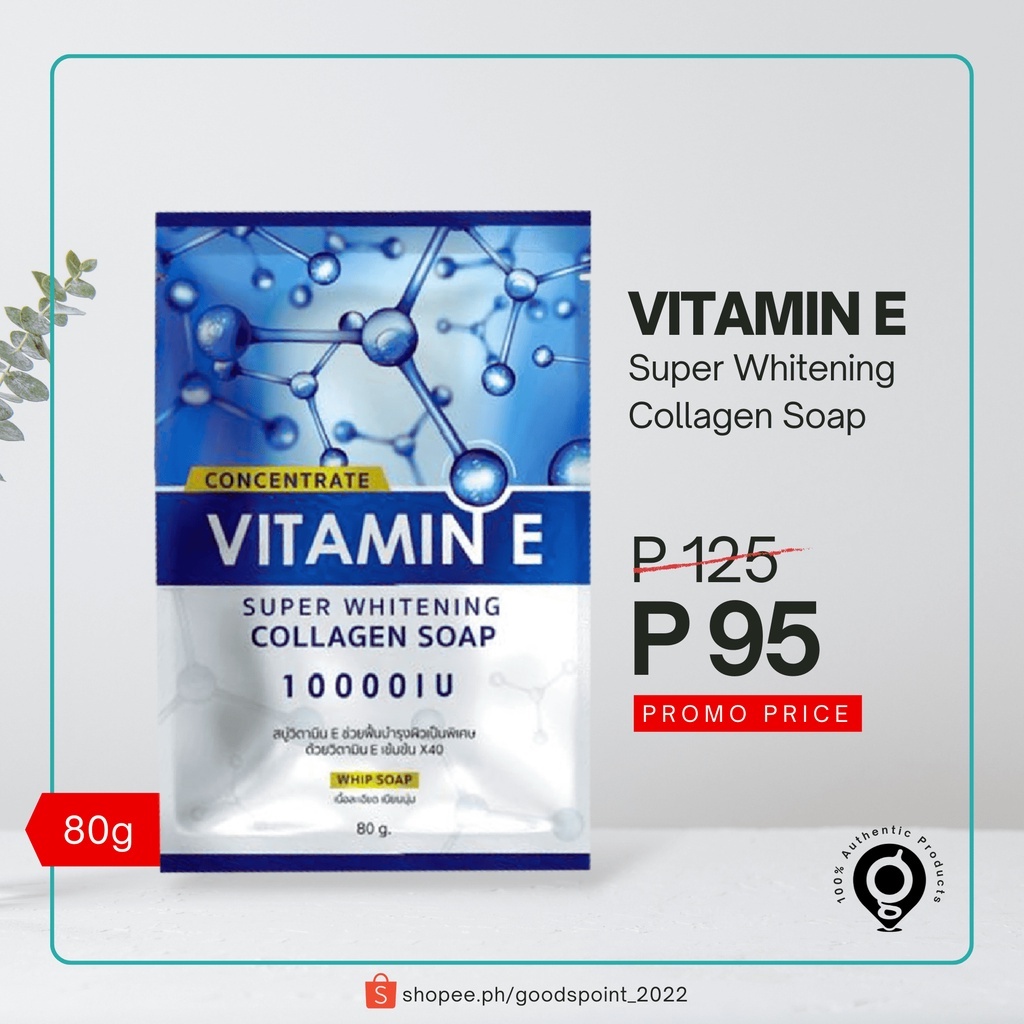 Vitamin E Body Soap Vitamin E Soap Facial Cleanser 80g | Shopee Philippines