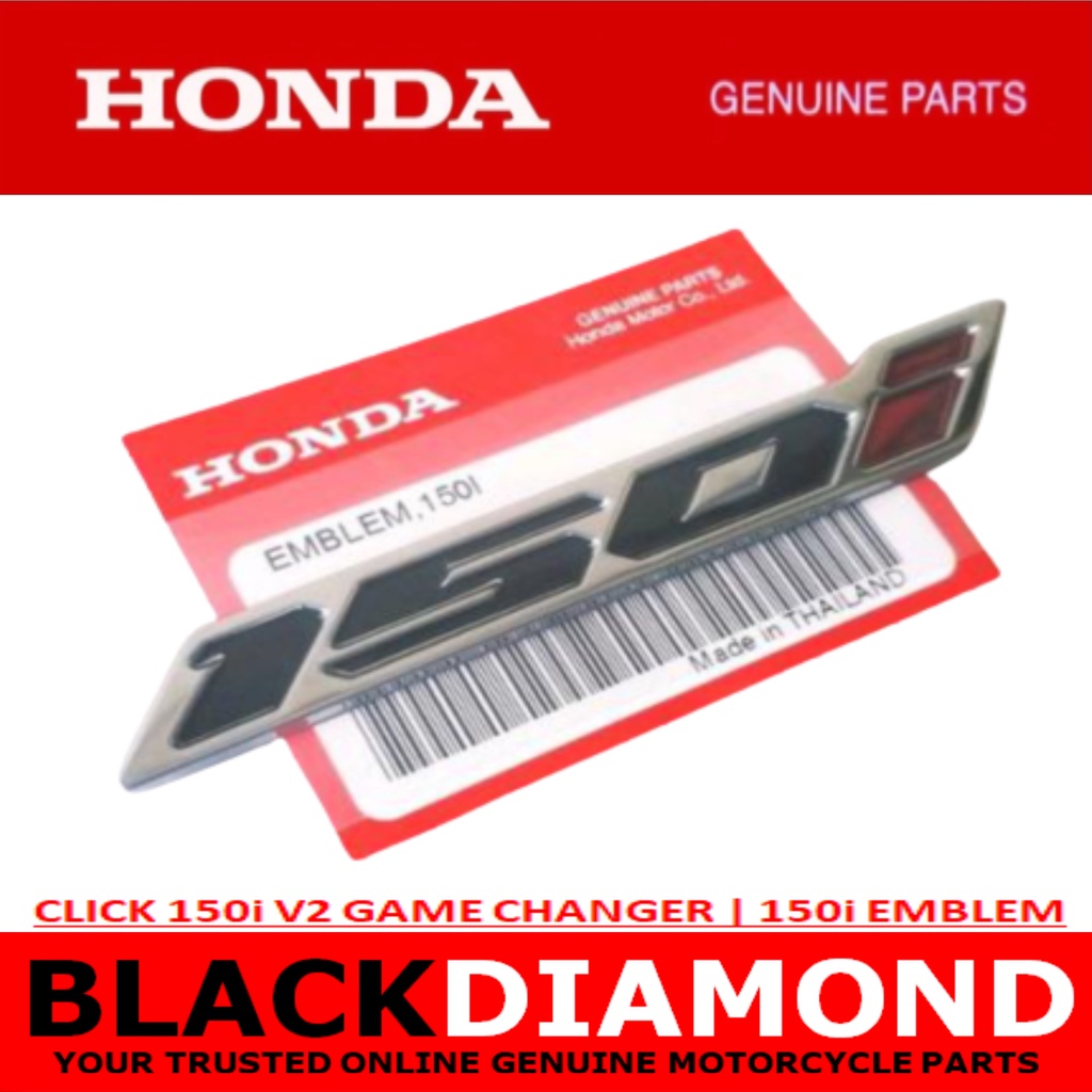 JOEY - ORIGINAL HONDA CLICK 150i V2 GAME CHANGER | 150i EMBLEM | PART ...