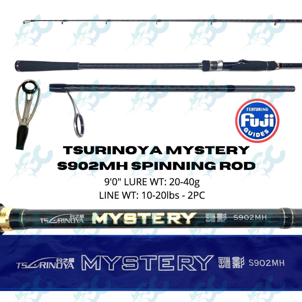 Tsurinoya Mystery S902MH Spin Casting Fishing Rod 9ft | Shopee Philippines
