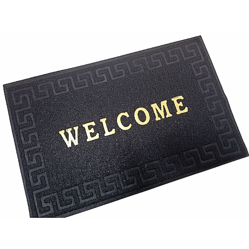 Soft Square Welcome Rug w/ Border Doormat#S (40*60cm) | Shopee Philippines