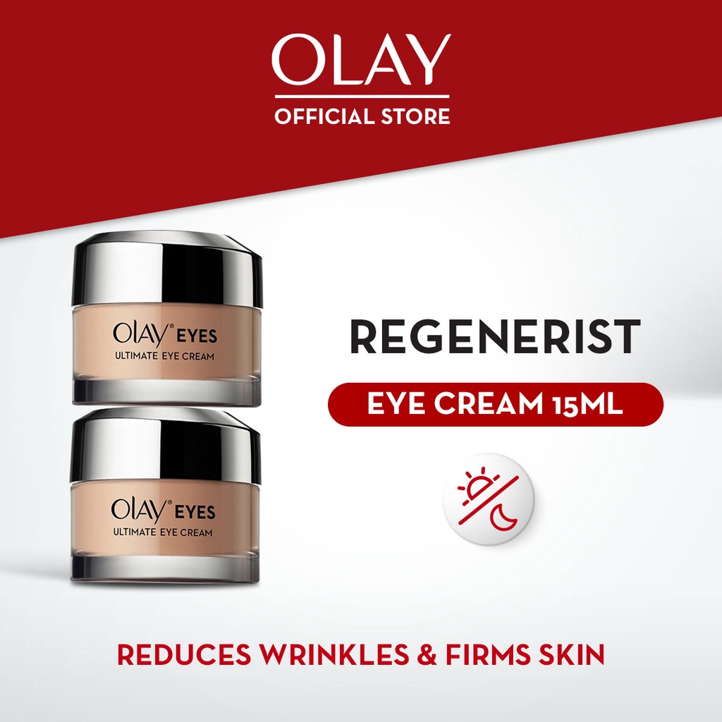 Olay Ultimate Eye Cream 15mL Set of 2 (Skincare/Anti Aging) | Shopee ...
