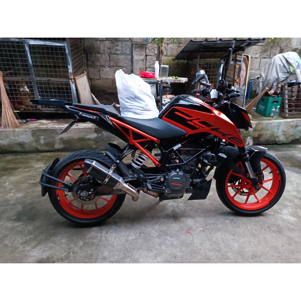 Original J.com Monorack Bracket for KTM DUKE 200 / 390 V2 - Heavy Duty ...