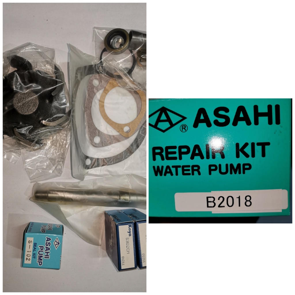 ASAHI Water Pump Repair Kit For NISSAN PD6 / PE6 (B-2018) | Shopee ...