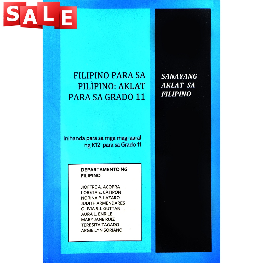 FILIPINO PARA SA PILIPINO: Aklat Para sa Grado 11 Sanayang Aklat sa Filipino K12 - Acopra 2015 ...