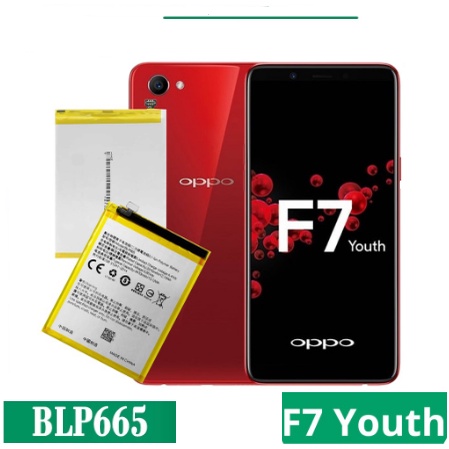 For OPPO F7 Youth Battery | Model: BLP665 Battery Manufacture 3410mAh ...