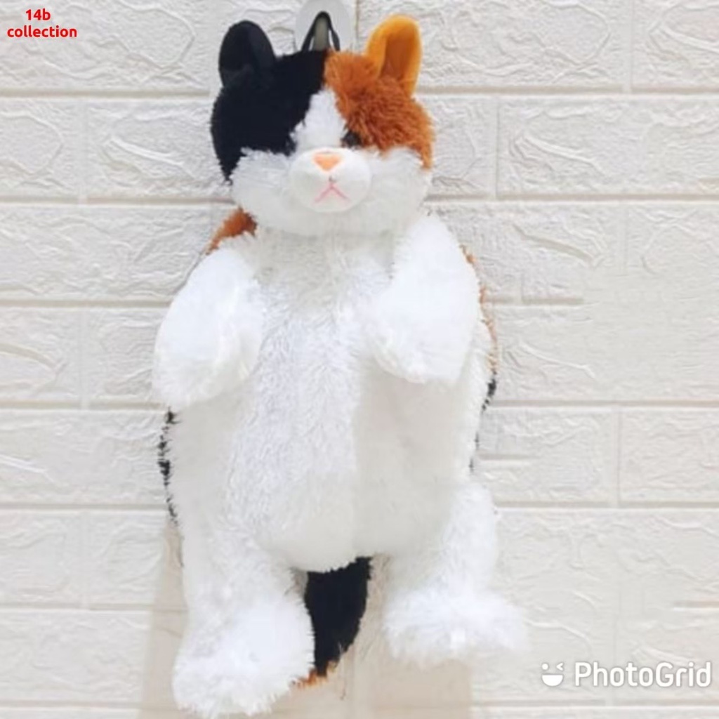 Calico Cat Doll Backpack Full Body Bagpack Doll Backpack Kids Backpack ...