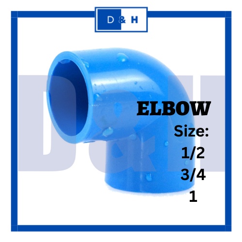 PVC Blue Fittings (Elbow, Tee, Coupling, Male/Female Adapter, Cap ...