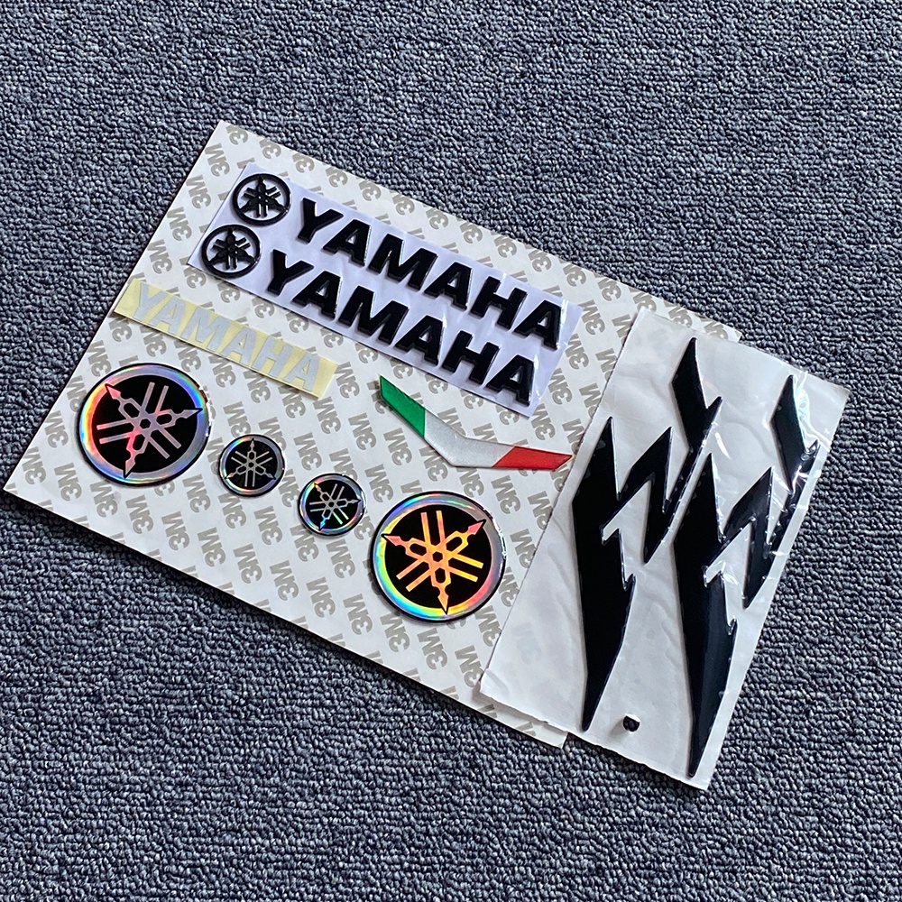 *Ready Stock* Yamaha YZF-R1 3D Sticker Fuel Tank Logo Side Panel ...